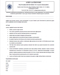 Telif Hakkı – AGD